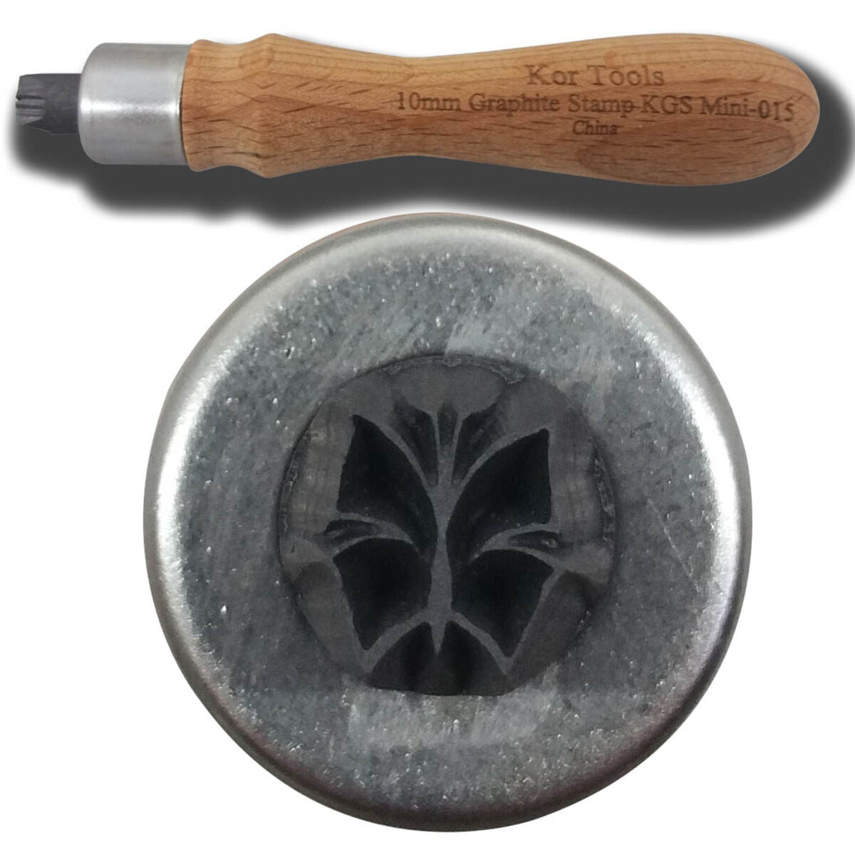 10mm Mini Graphite Butterfly Stamp – ABR Imagery