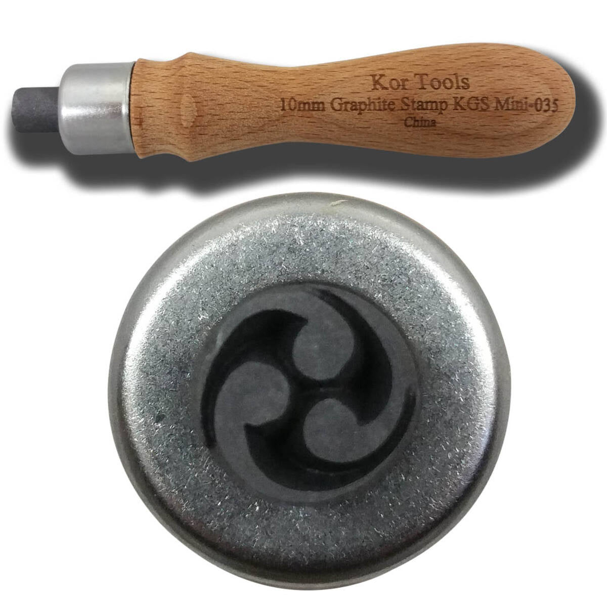 10mm Mini Graphite Tri Sprial Stamp – ABR Imagery