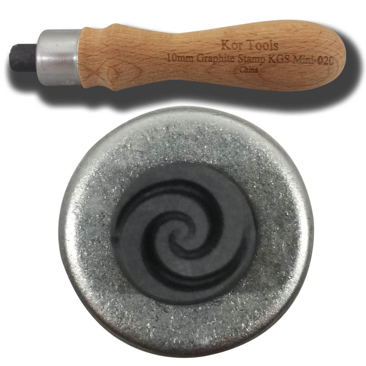 10mm Mini Graphite Whirlwind Stamp – ABR Imagery