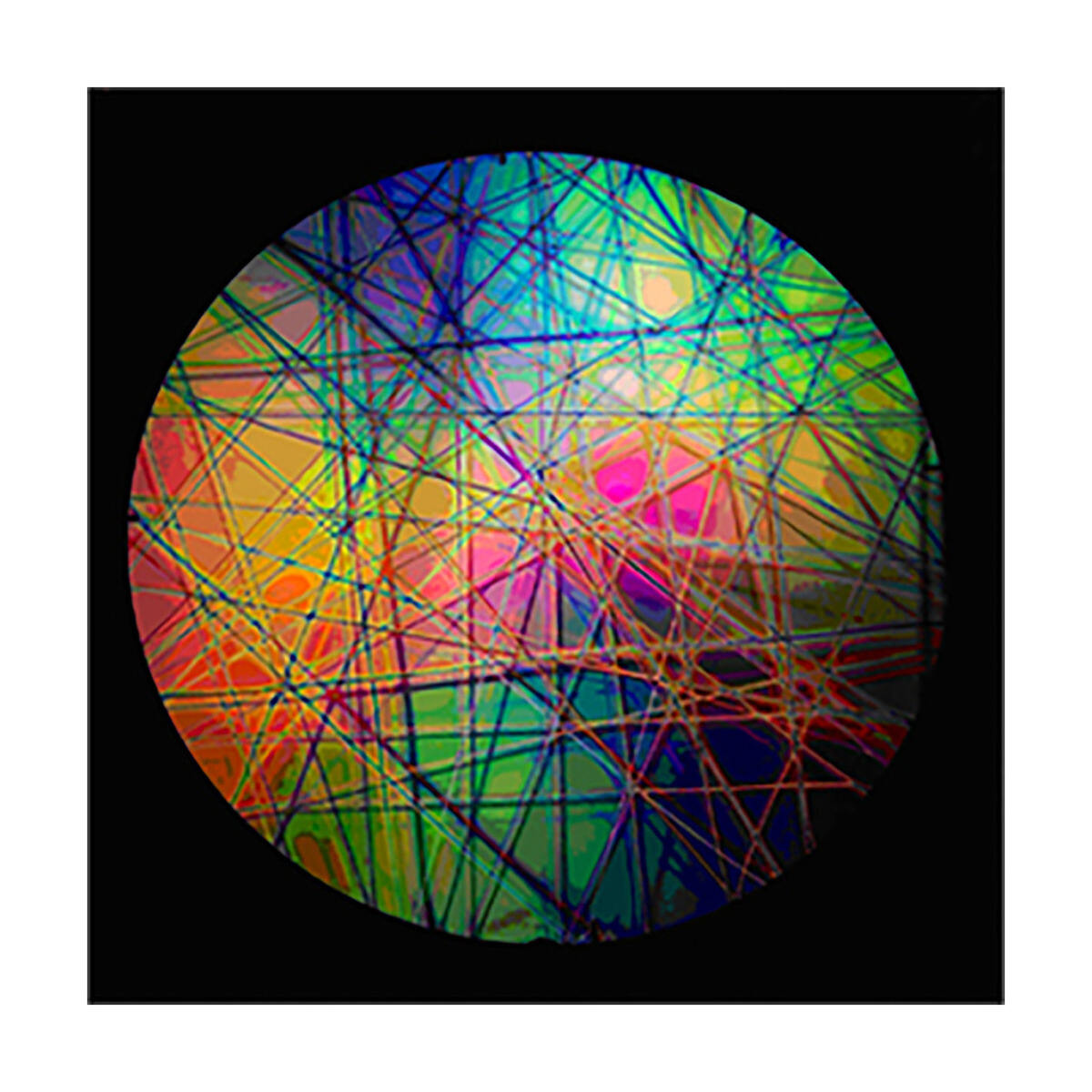 Rainbow Pixie Stix Dichro (1/4") - 1/4 Sheet - Fire Sale – ABR Imagery